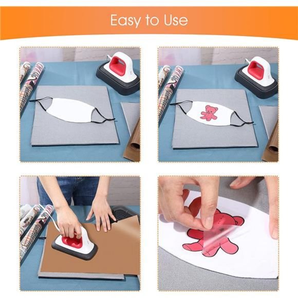 Accents | 2 Pack 12x12 Inch Easy Press Mat With 2 Pieces Sheet For Heat ...